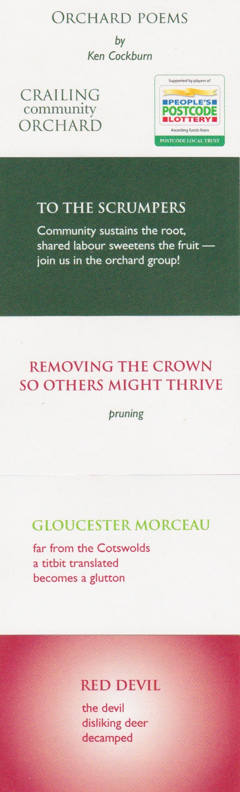 Apples & Pears | Poems on the page and in the world